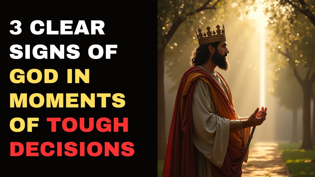 THE 3 DIVINE SIGNS THAT SHOW YOU THE RIGHT DECISION TO MAKE - YouTube