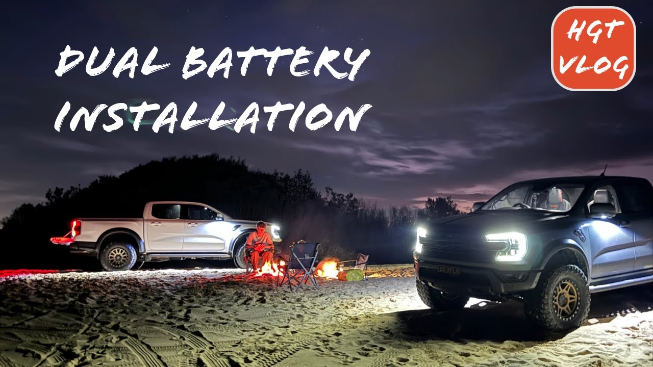 Dual battery installation - HGT Next Gen Raptor Ranger Build - YouTube