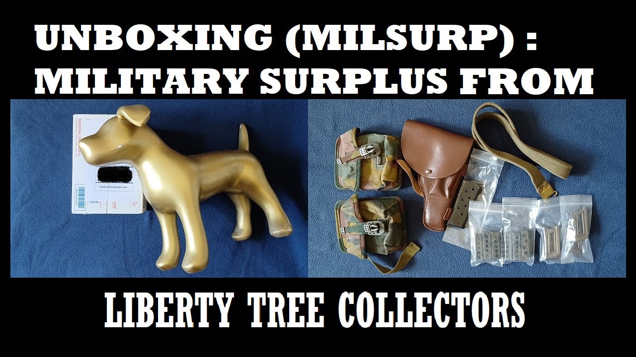 UNBOXING 114: LIBERTY TREE COLLECTORS. Pouches, Holster, Sling ...