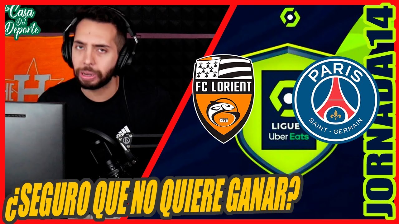 LORIENT VS PSG PRONÓSTICO 🔥 | JORNADA 13 │ LIGUE 1 | LIGUE 1 UBER EATS ...