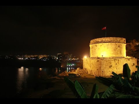 Antalya da Bir Gece Gezmesi || Kaleiçi || Işıklar ||