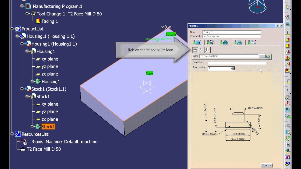 Advanced Catia Machining Session # 4 - YouTube