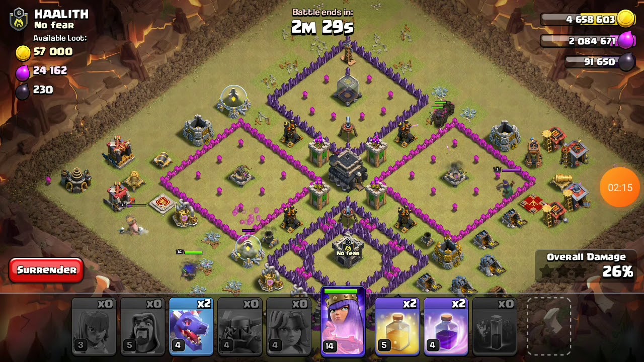 1 Clan war in clash of clans || Clash of clans || - YouTube