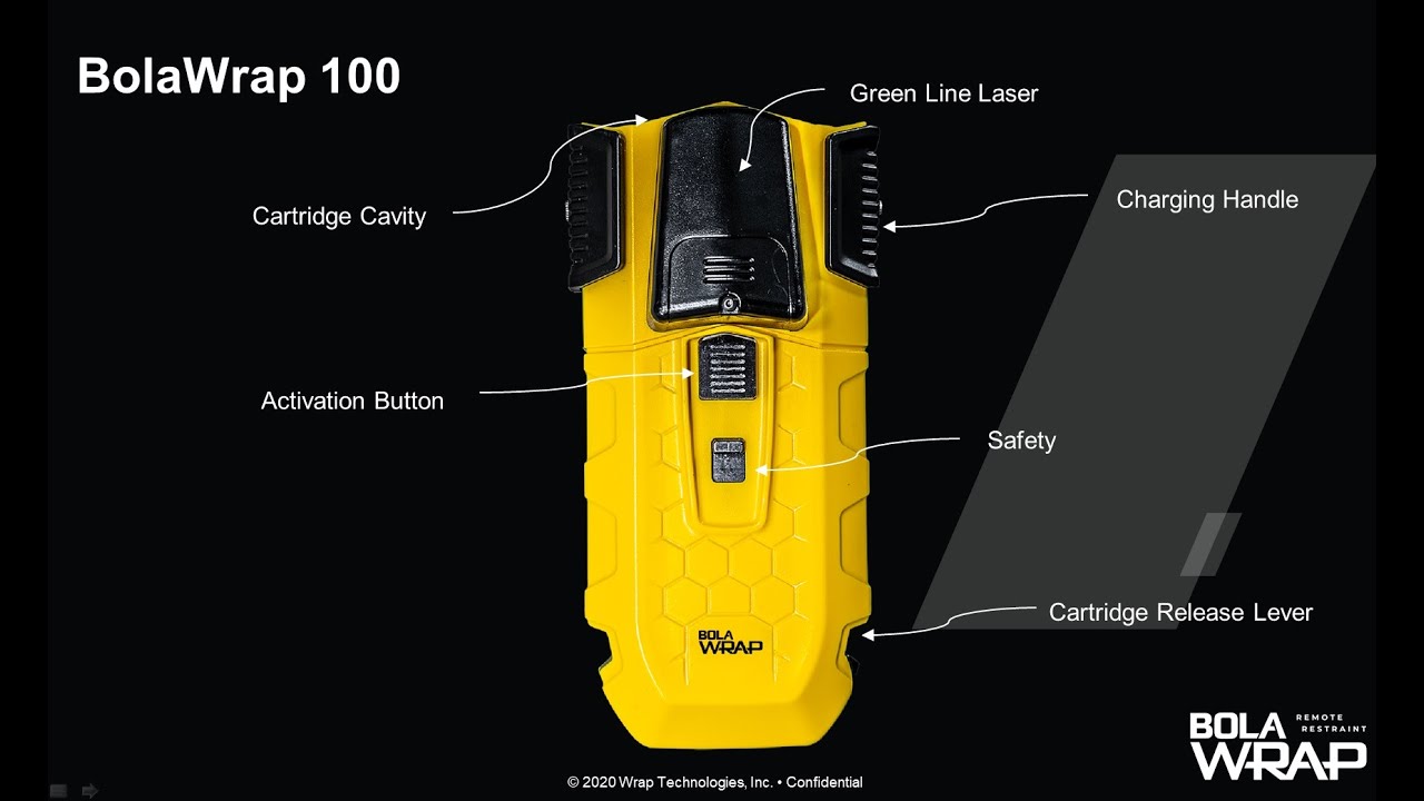 BolaWrap Remote Restraint Device Possible Situations - YouTube