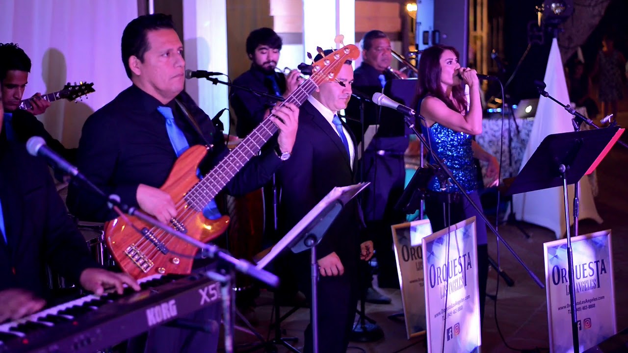 Orquesta de salsa - Orquesta Los Angeles- Wedding band - YouTube