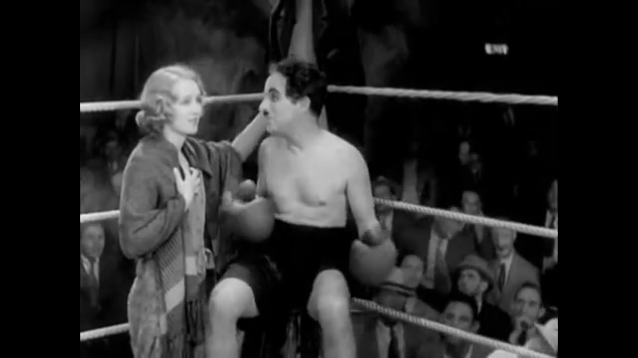 Charles Chaplin Boxing (City Lights) - Rescored to Benny Hill Theme ...