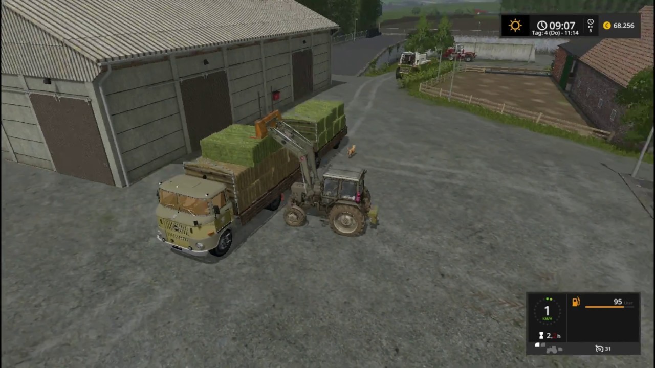 LS17 #DDR# mit MTS 82 und W50 unterwegs - YouTube