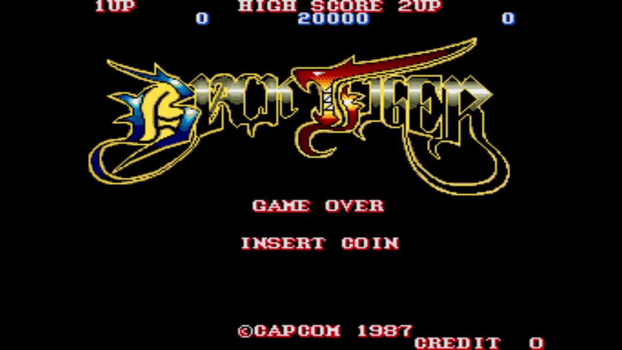Black Tiger Arcade Game, Capcom 1987, playthrough - YouTube