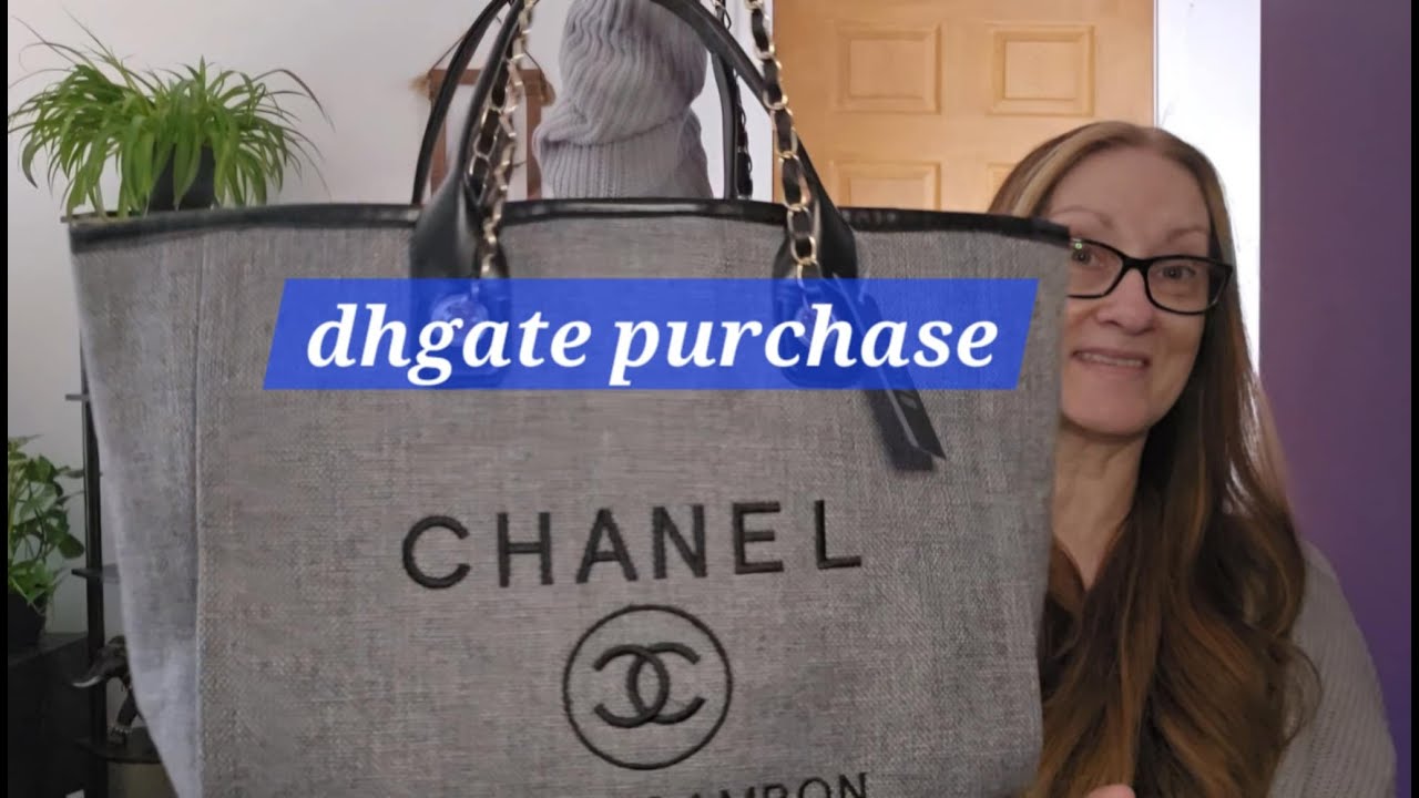 Affordable Elegance : DHGATE Chanel Tote Review - YouTube