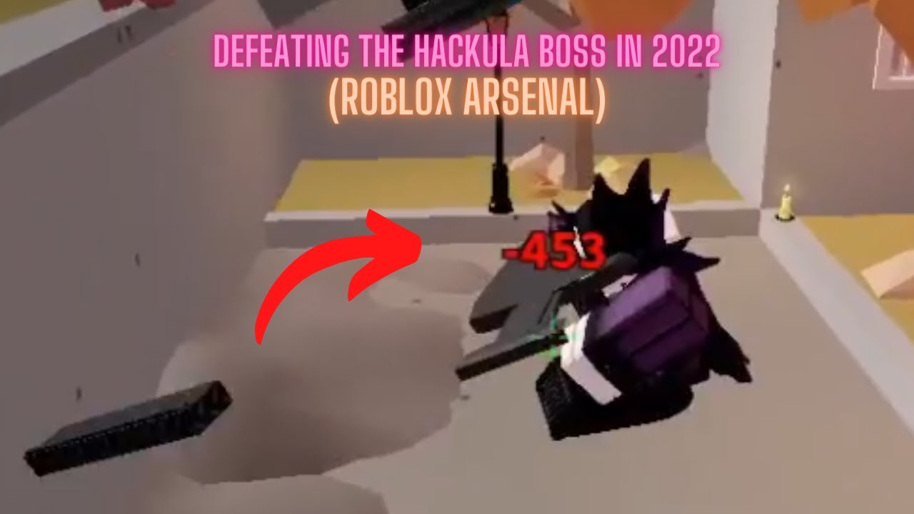Defeating the Hackula Boss in 2022 (Roblox Arsenal) - YouTube