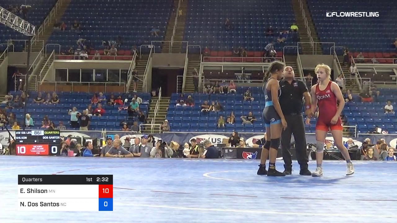 106 Lbs Quarters Emily Shilson Minnesota Vs Nikoly Dos Santos North ...