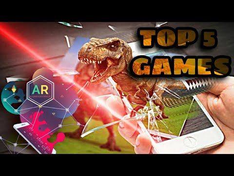 BEST AR GAMES FOR ANDROID 2021 free || 5 best games vr - YouTube