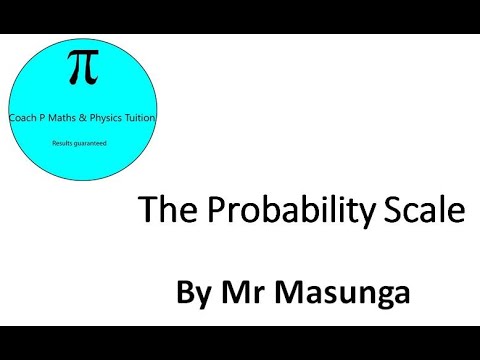 The Probability Scale - YouTube