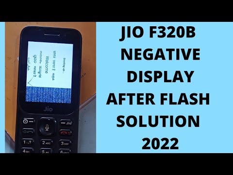 jio f320b display issue after flash | jio f320b display rotate after ...