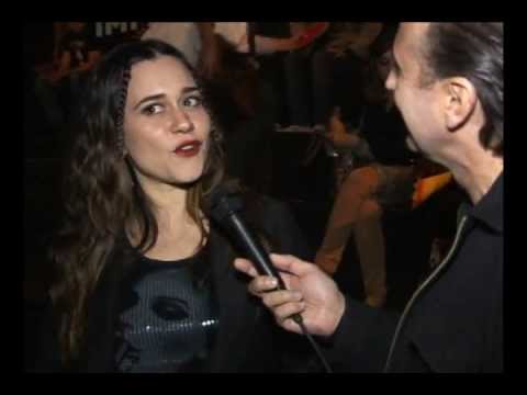 Alessandra Negrini, SPFW  inverno 2013, entrevista com Francisco Chagas no Over Fashion