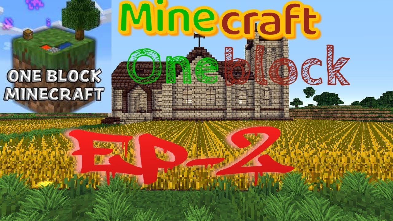 Minecraft 1Block EP2: Unexpected Mobs & Secret Loot! 😱 | Survival Gets Crazy! - YouTube