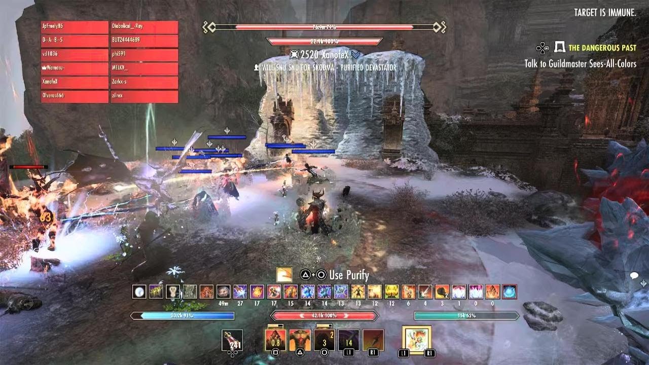 Eso Vss Lokke HM ( Reset instance DK main tank )#4 17&18/5/23 - YouTube
