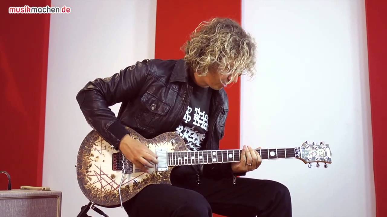 ESP RZK-II Burnt E-Gitarre im Test - YouTube