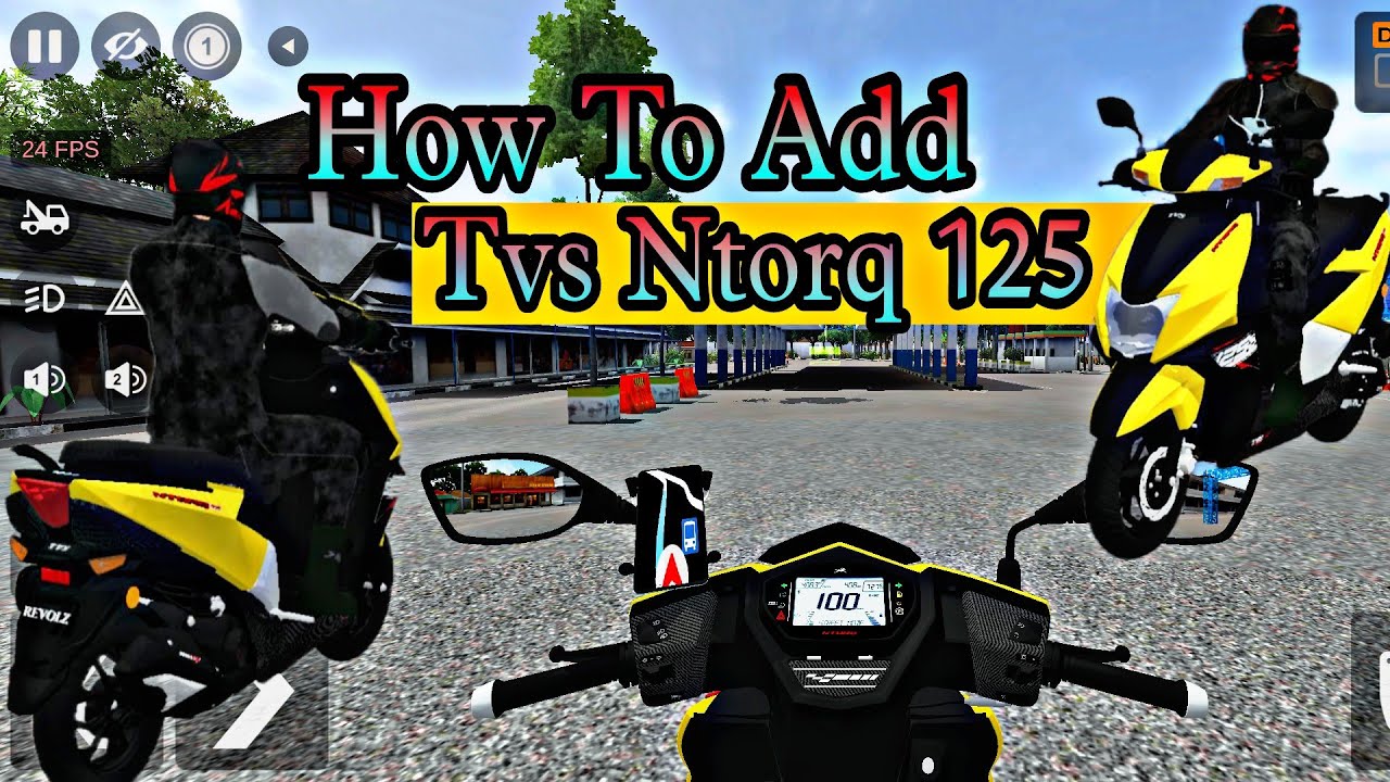 How To Add Tvs Ntorq 125Mod Bussid | Tvs Ntorq 125 Mod Bussid | scooty ...