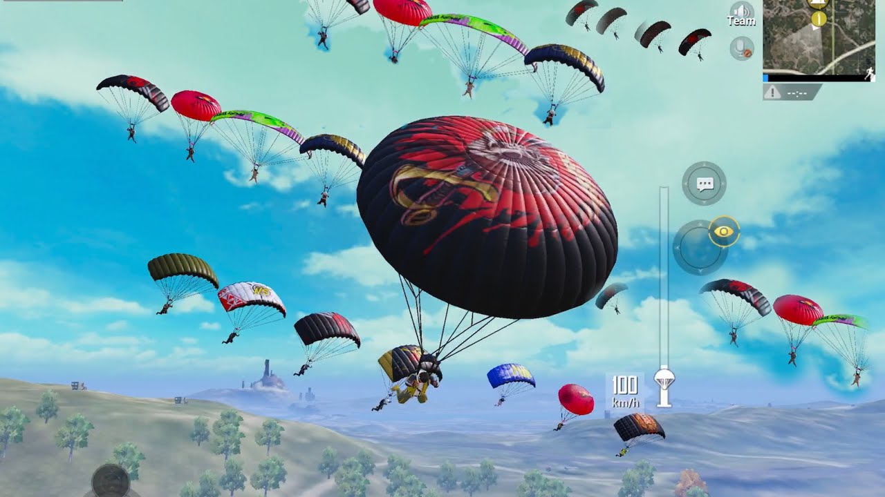 HOT DROP IN AMUSEMENT PARK | PUBG MOBILE - YouTube
