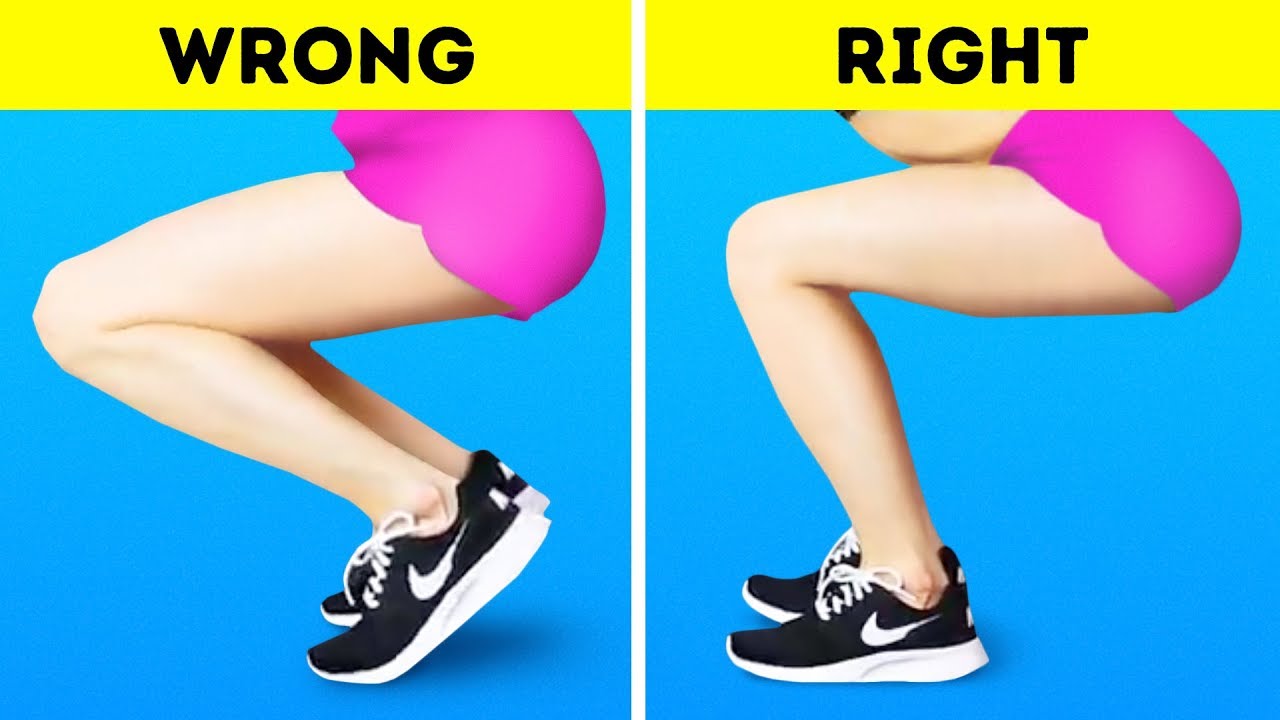 30 EXERCISES YOU KEEP DOING WRONG - YouTube