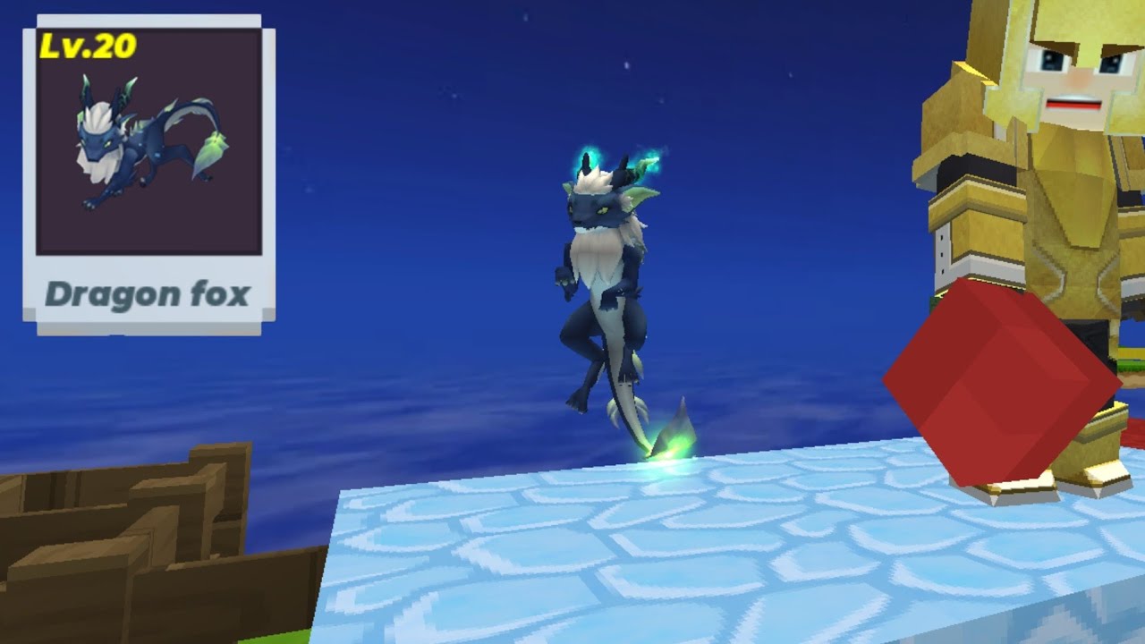New Freeze Block Pet *Dragon Fox* in BedWars! (Blockman Go) - YouTube