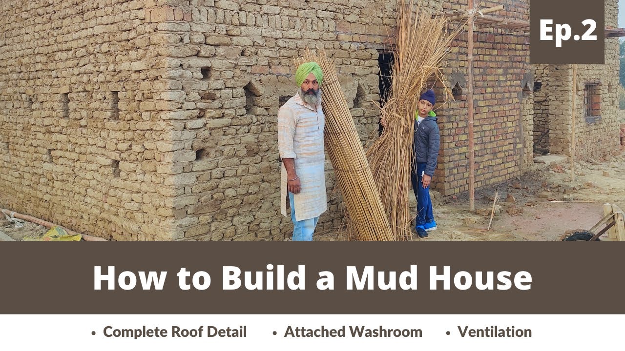 How to Build Mud House | Part 2 - YouTube