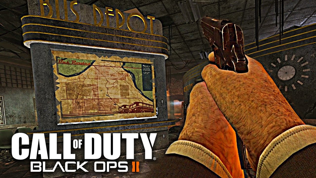 1 HORA em BUS DEPOT no COD ZOMBIES de BLACK OPS 2 - YouTube