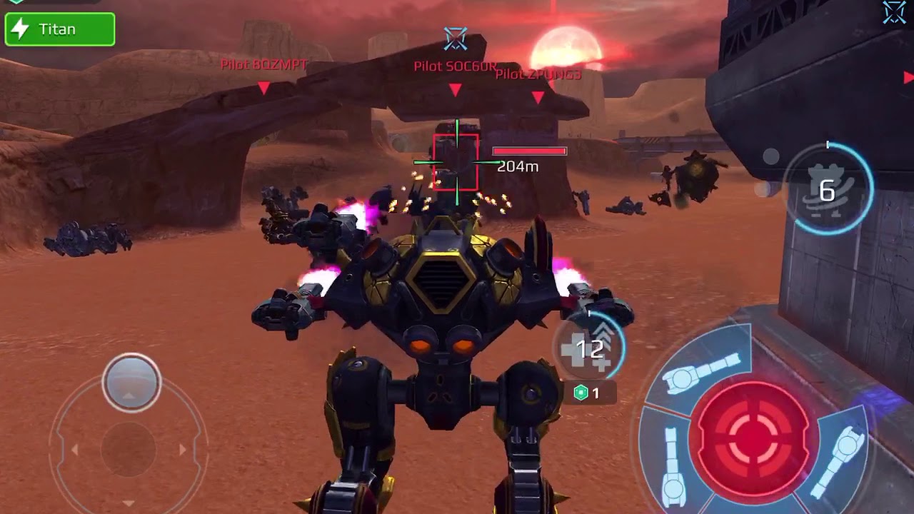 War robots test server 21-12-2019 - YouTube