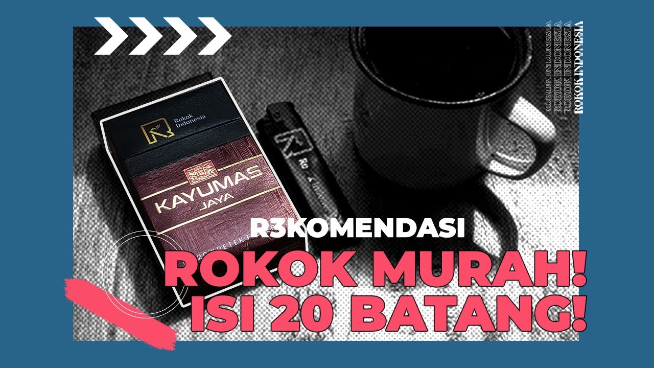 REKOMENDASI ROKOK MURAH ISI 20 BATANG | ROKOK INDONESIA - YouTube