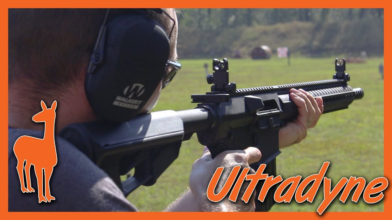 Ultradyne C4 Sights & Apollo Muzzle Brake at IV8888 Range Day - YouTube