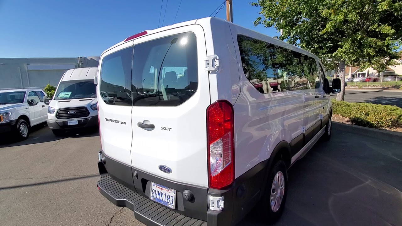 2019 FORD FACTORY CERTIFIED TRANSIT 350 XLT 12 PASSENGER VAN - YouTube