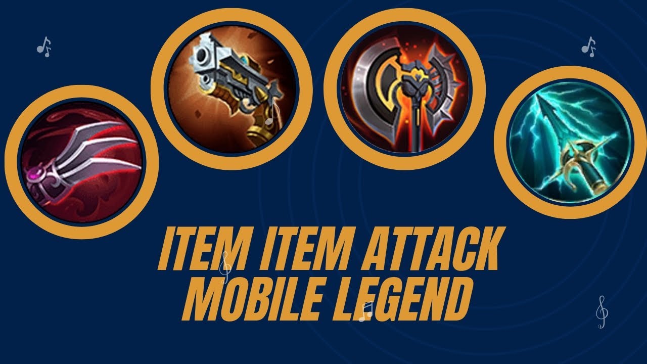 ITEM ITEM ATTACK DI GAME MOBILE LEGEND | PART 3 - YouTube