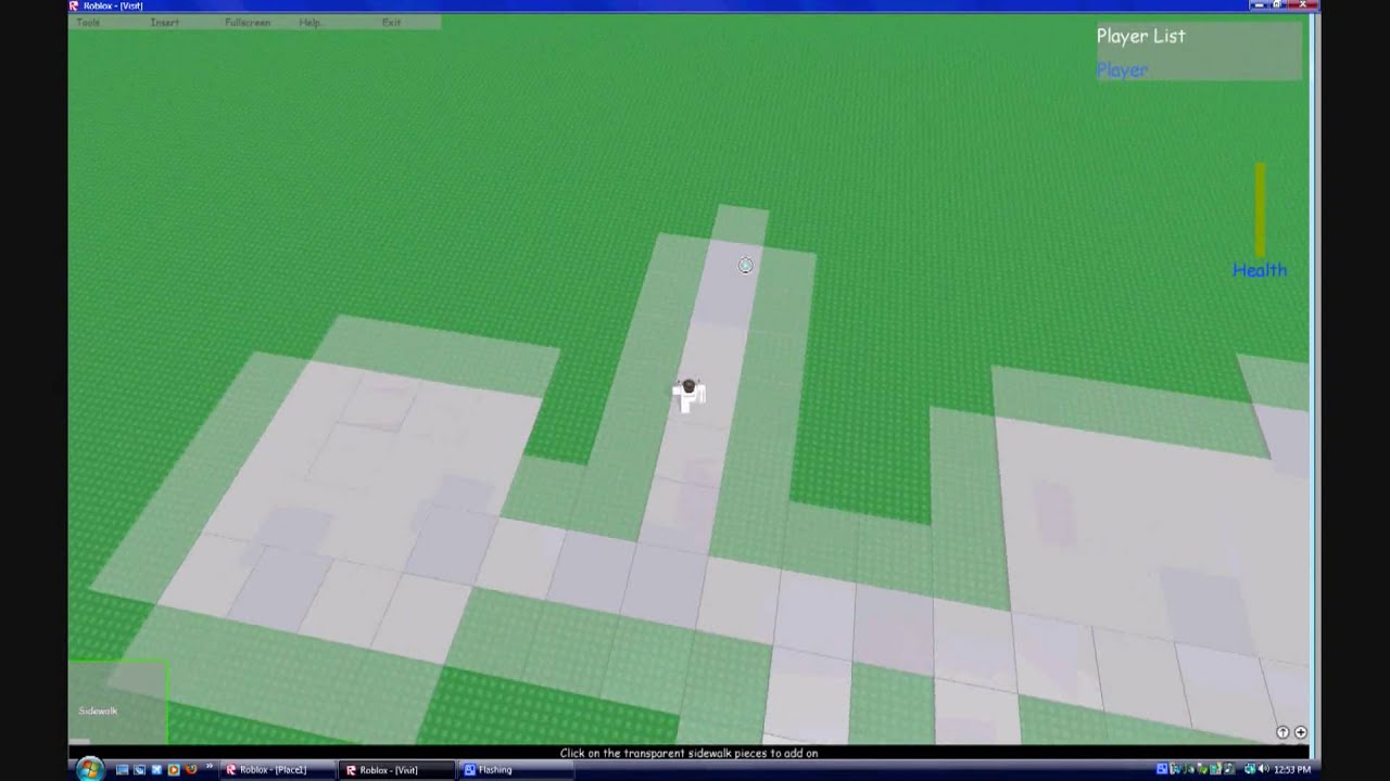 ROBLOX: Sidewalk Demo - YouTube