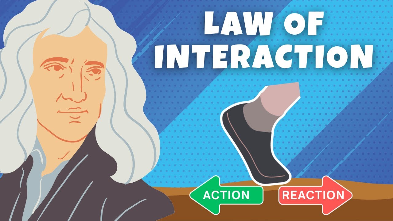 Newton’s Laws of Motion – Law of Interaction (3rd Law) | Physics Lesson ...