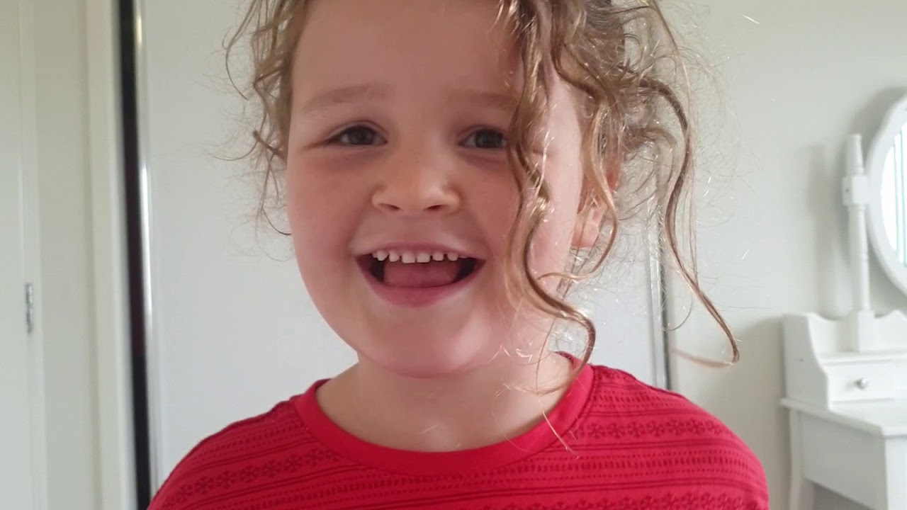 Abby's first tooth take 2 - YouTube