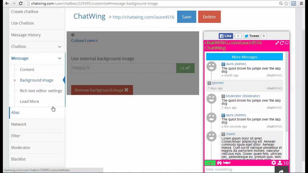 Phone Chat App Droid Instant Message - YouTube