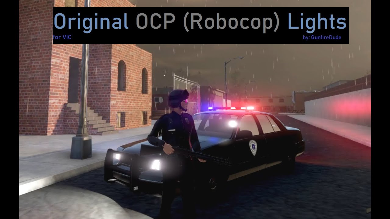 [VIC-PD] 🚨 Original OCP light pattern (Robocop) MOD - Flashing Lights ...
