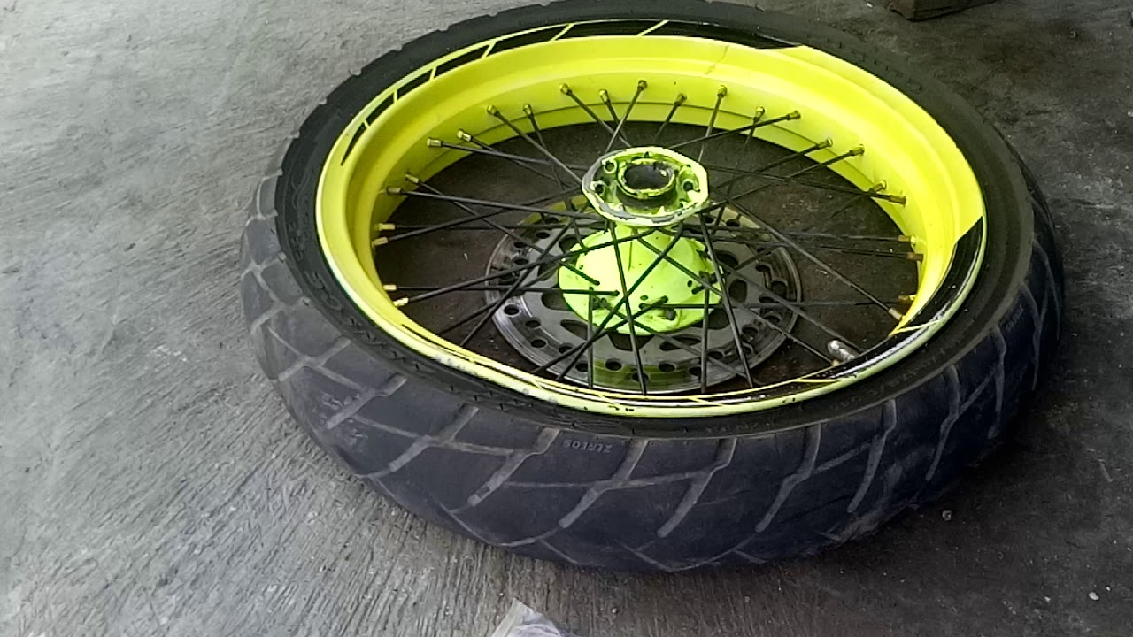 proses ganti laher klx 150 disapa anak anak sekolah # monella motor ...