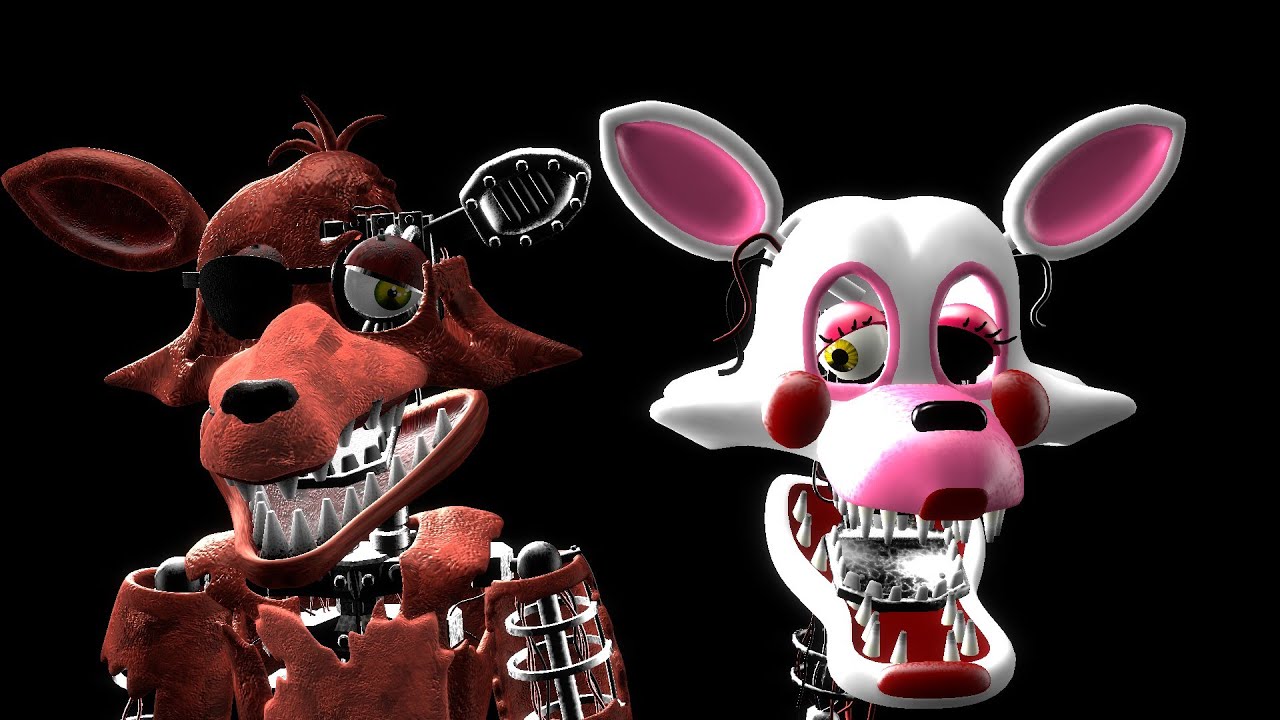 Withered Foxy & Mangle Fix Their Relationship! - Gmod FNAF - YouTube