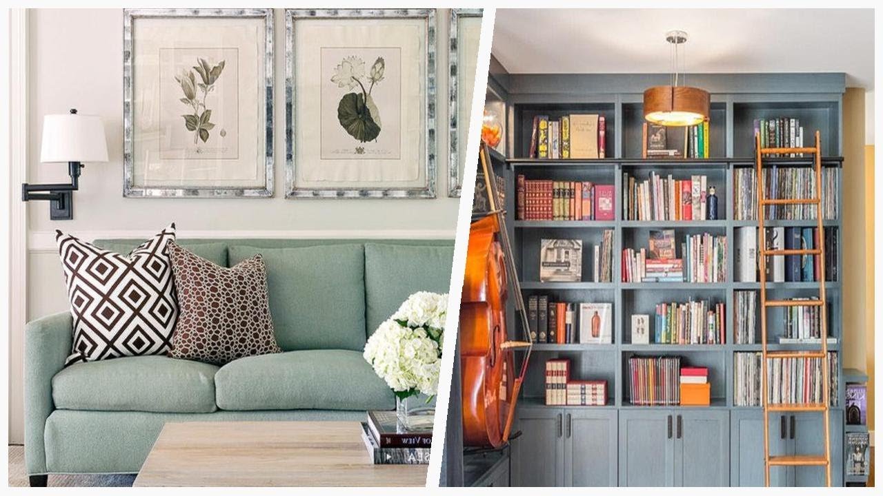 75 Transitional Open Concept Family Room Design Ideas You'll Love - YouTube