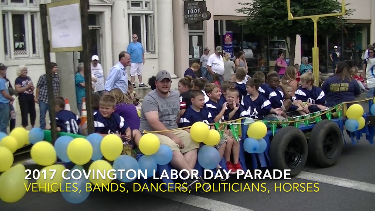 2017 Covington Labor Day Parade: Hundreds Turns Out For The Event - YouTube
