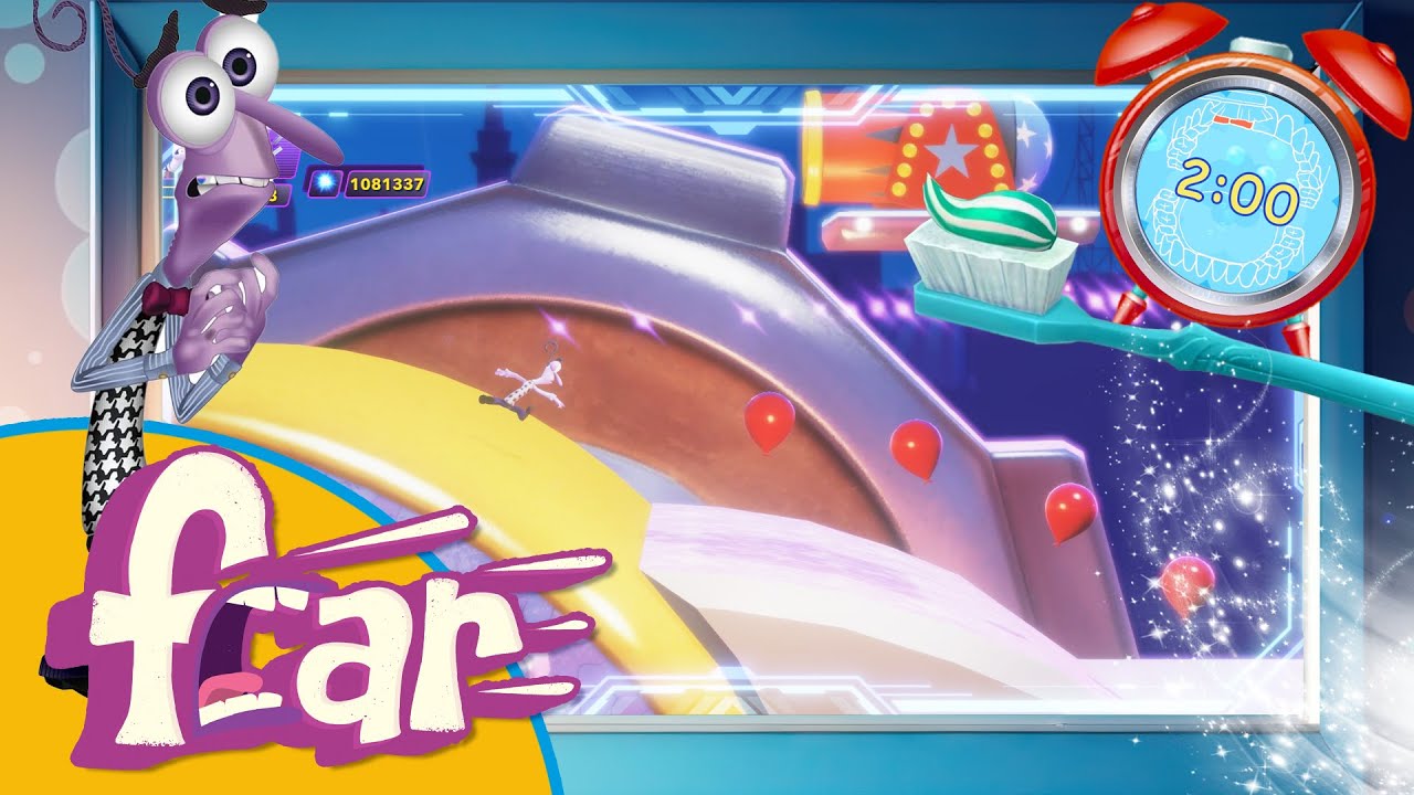 Inside Out Fear 2 Minute Action Toothbrush timer with Music - YouTube