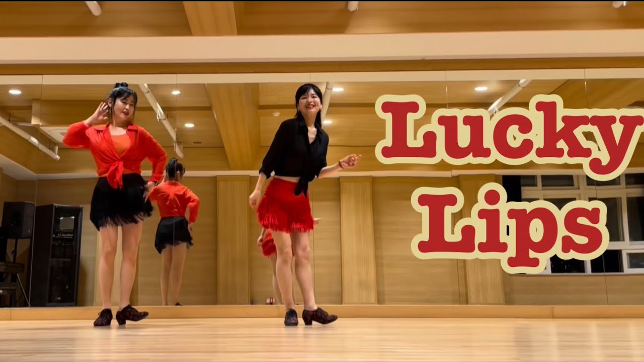 Lucky Lips💋쉬운 초급 Absolute Beginner / Demo & Count - YouTube