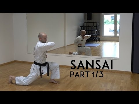 SANSAI part 1/3 - genseiryu kata explanation - TEAM KI - YouTube