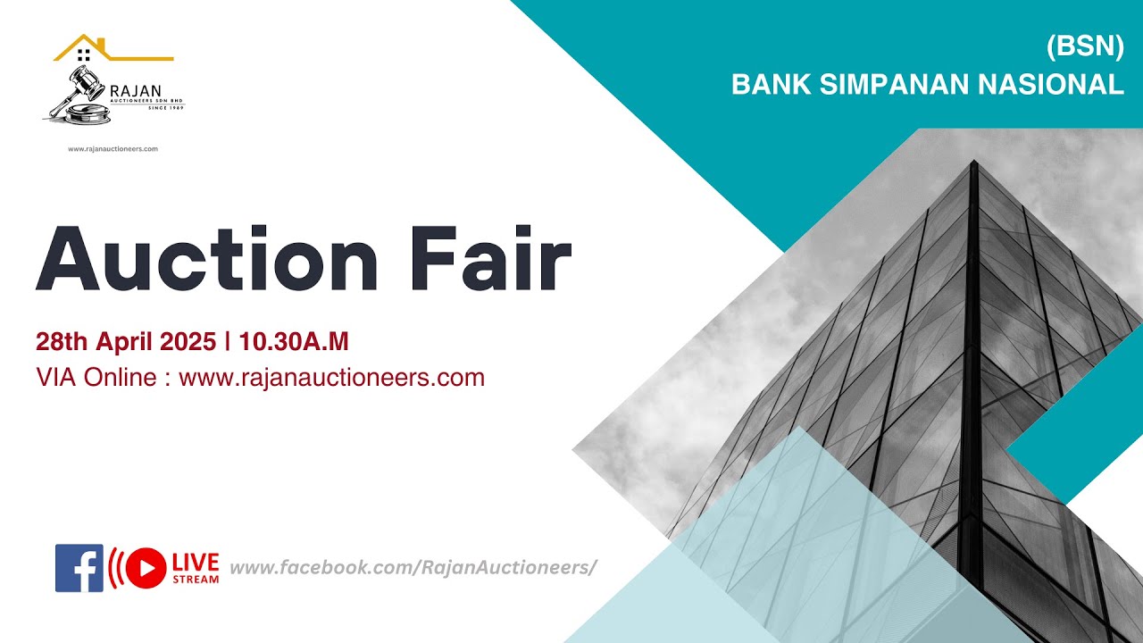 Bank Simpanan Nasional (BSN) Auction Fair (28/04/2025 - 10:30AM) VIA ...