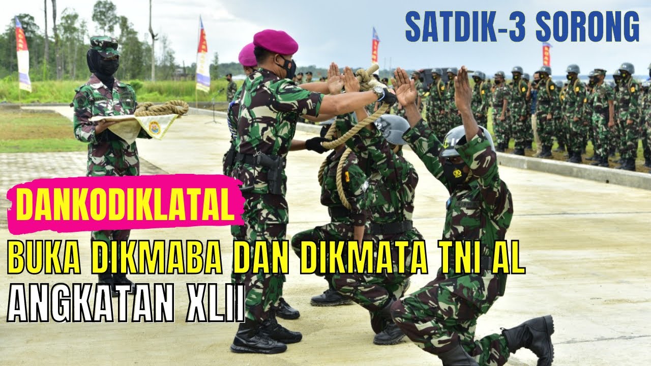 Dankodiklatal Buka Dikmaba dan Dikmata TNI AL Angkatan XLII di Satdik-3 ...