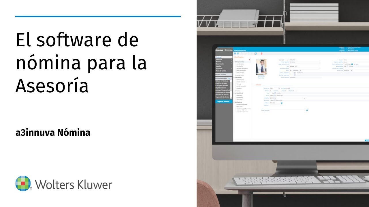 a3innuva Nómina, el programa de nóminas para Asesorías 100% cloud, seguro e intuitivo - YouTube
