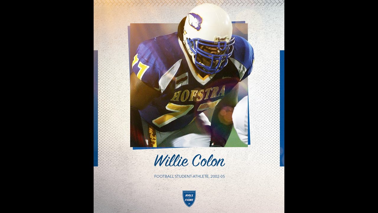 2023 Hofstra Athletics Hall of Fame Inductee: Willie Colon, Football ...
