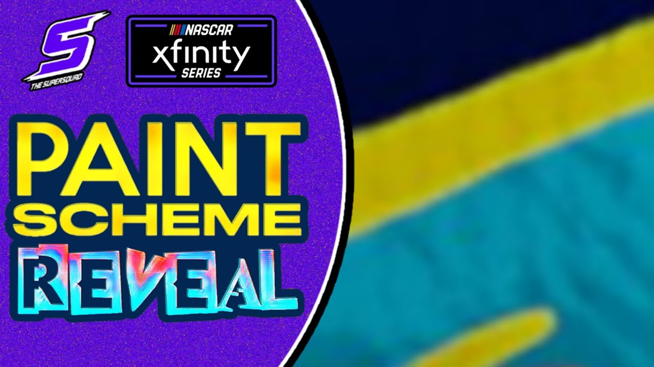 Xfinity: Nick Leitz's 2025 #07 Vans Warped Tour Paint Scheme - YouTube